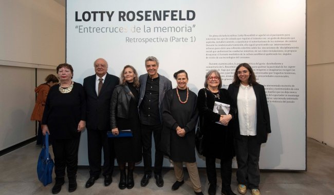Exposición Lotty Rosenfeld Entrecruces de la Memoria, en el CCMATTA ...