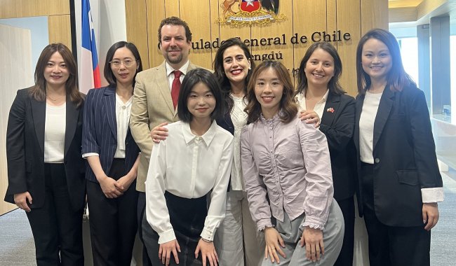 Alcaldesa de Viña del Mar visita Chengdú - Chile en el Exterior