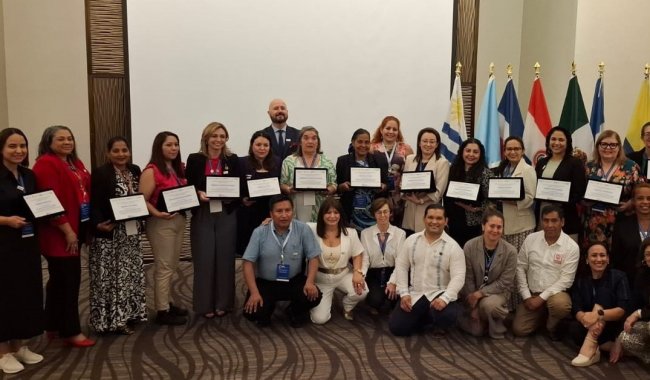Participación de Junaeb en reunión en Panamá de la Red de Alimentación ...