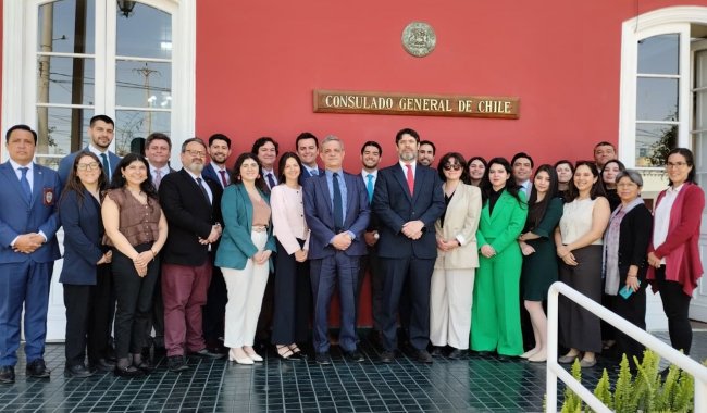 Estudiantes de la Academia Diplomática "Andrés Bello" realizan práctica ...